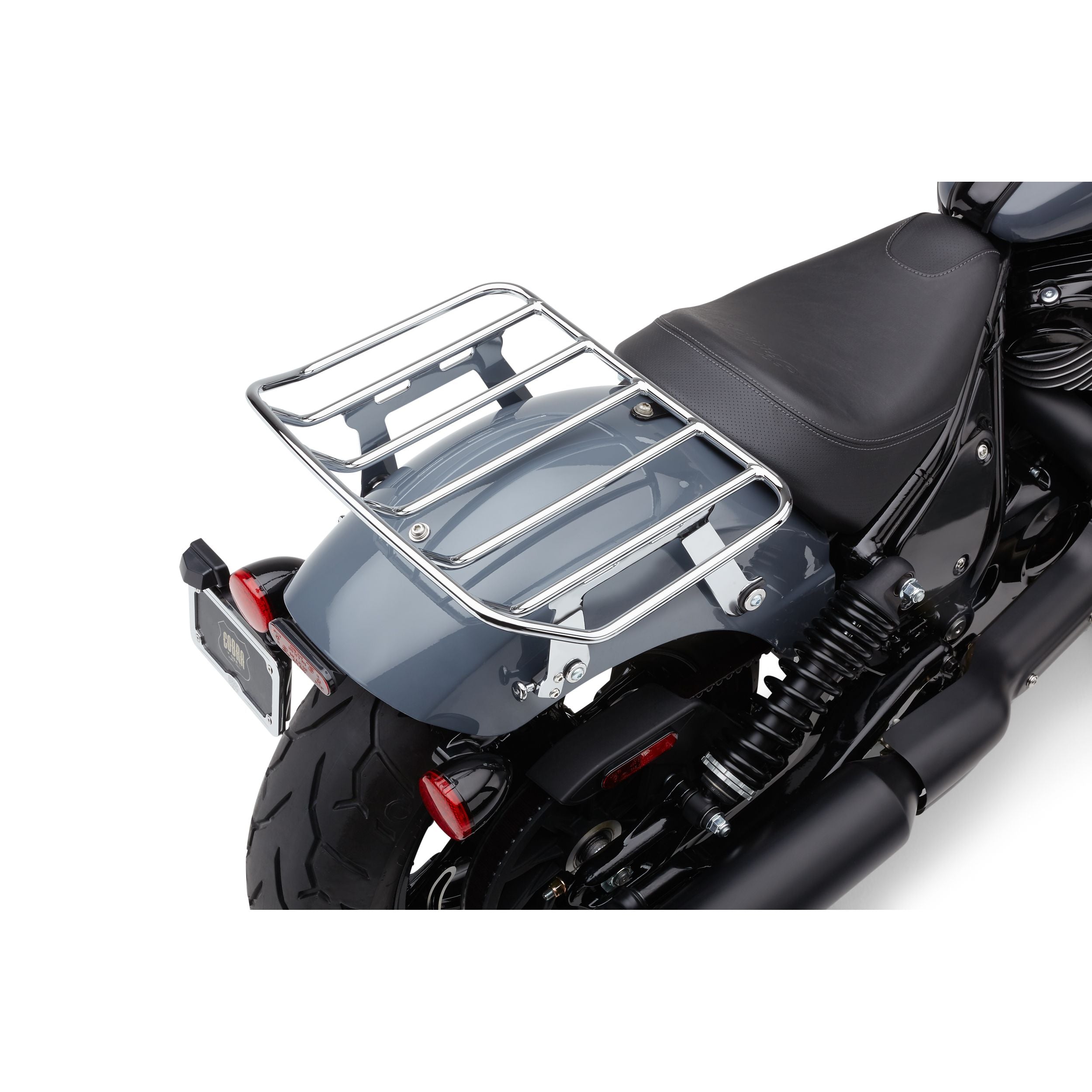 Detachable Big-Ass Luggage Rack, Chrome for Indian Chief 22-24 by Cobr ...