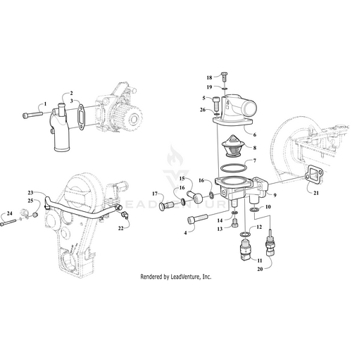 Arctic Cat Coolant Temp Sensor OEM# 0409-173 – Witchdoctors Witchdoctors