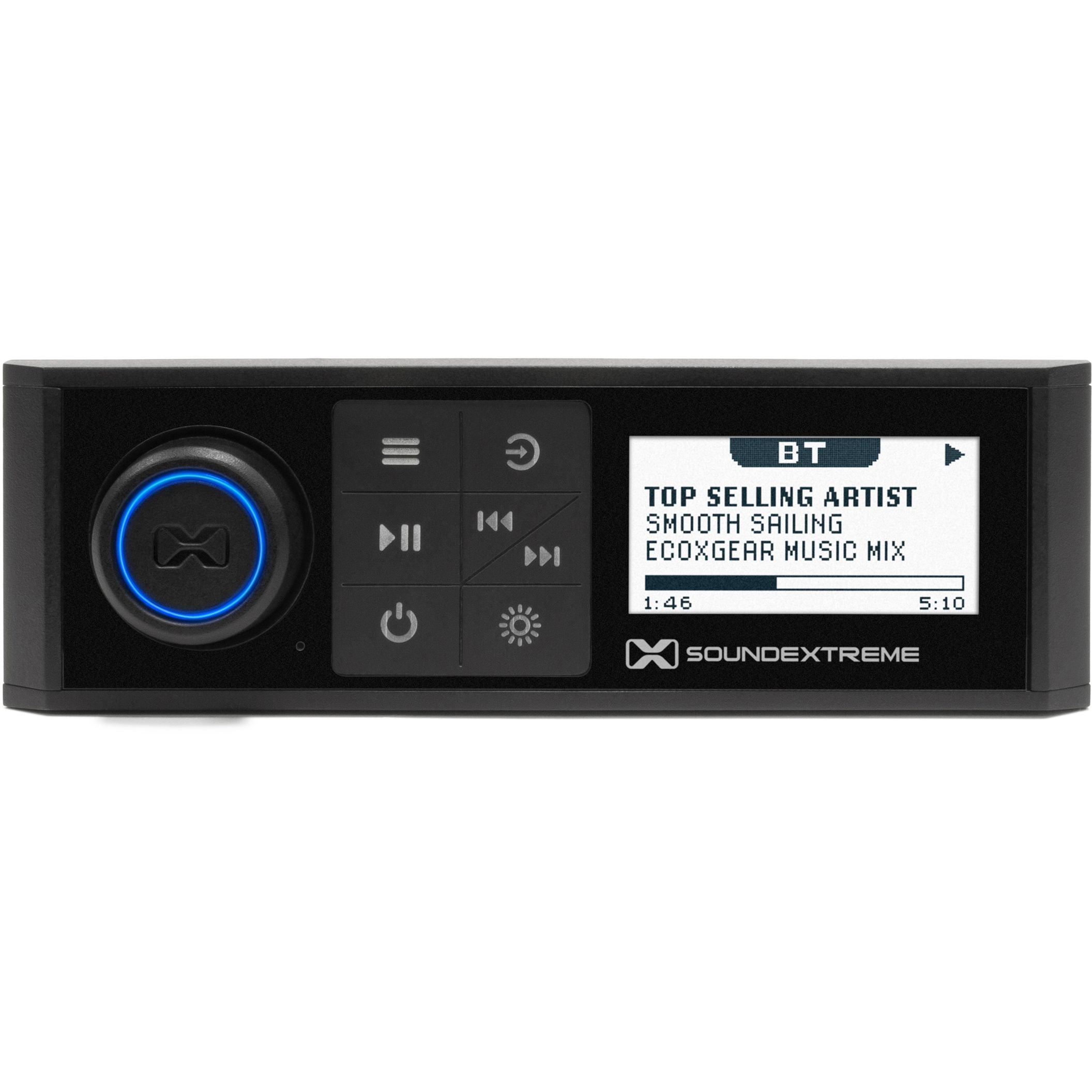 Waterproof Built-In Bluetooth 1Din Am/Fm Radio by EcoXGear Witchdoctors