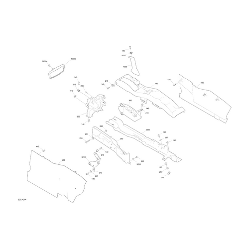Can-Am Front Console Kit #715004068 Witchdoctors