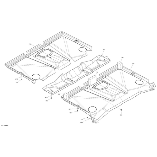 Can-Am Roof Liner Kit 715006391 Witchdoctors