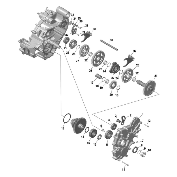 Shift Fork Assy by Can-Am Witchdoctors