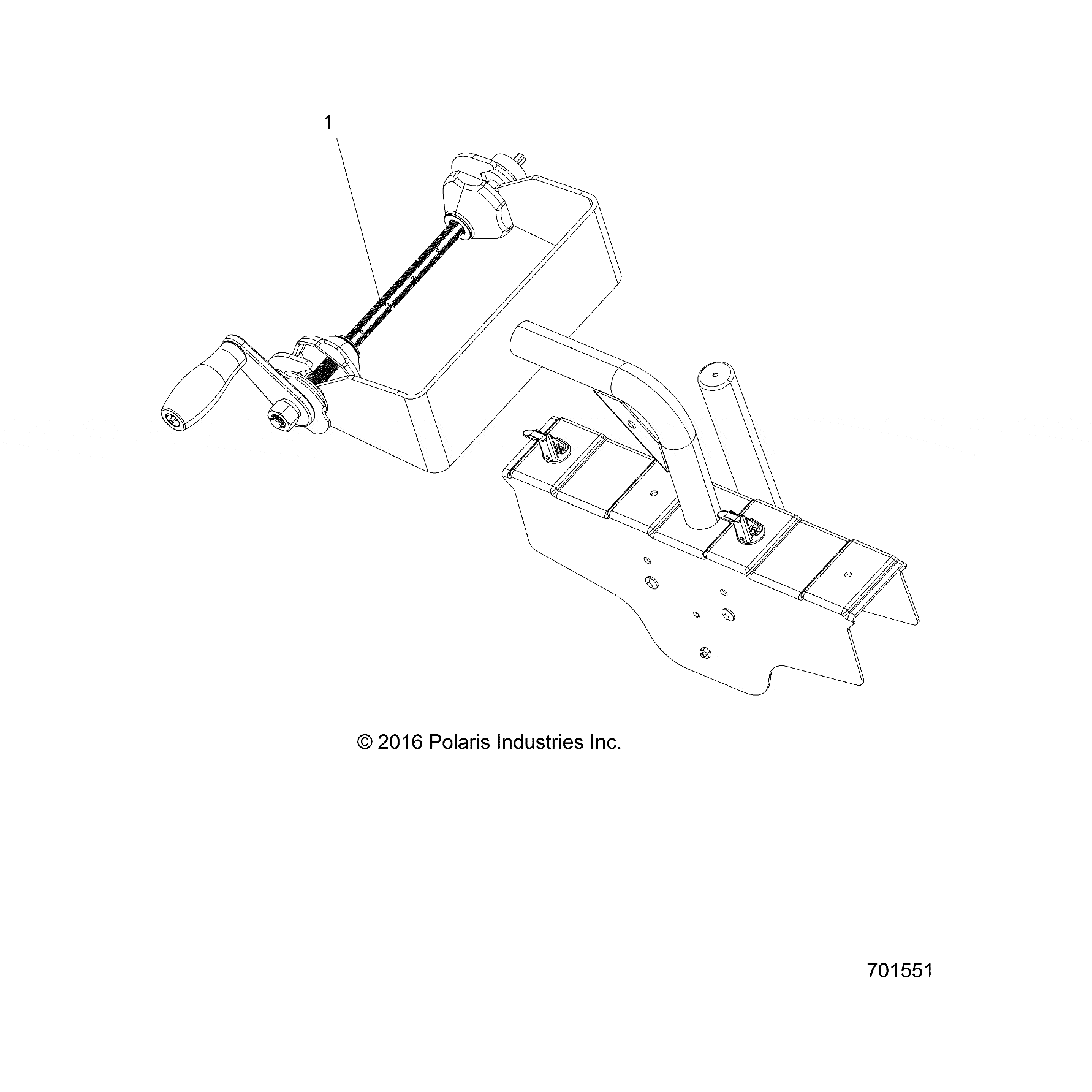 Polaris Spooler Kit OEM #2636410 Witchdoctors