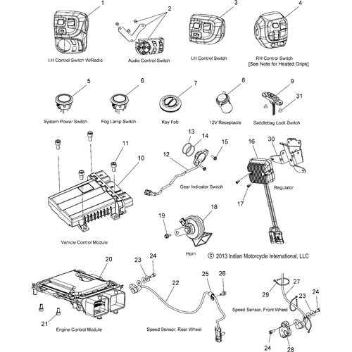 Module Vehicle Control by Polaris - 4014110
