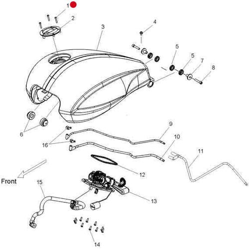 Gas Cap Diagram